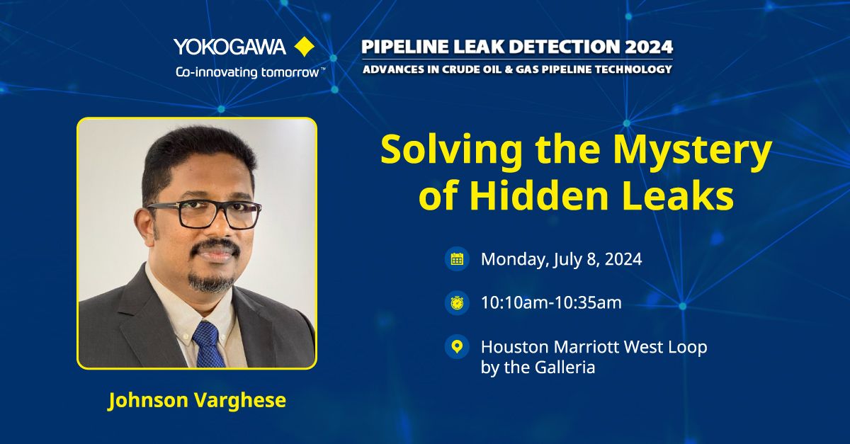 Yokogawa on LinkedIn: Pipeline Leak Detection 2024 Yokogawa on LinkedIn: Pipeline Leak Detection 2024