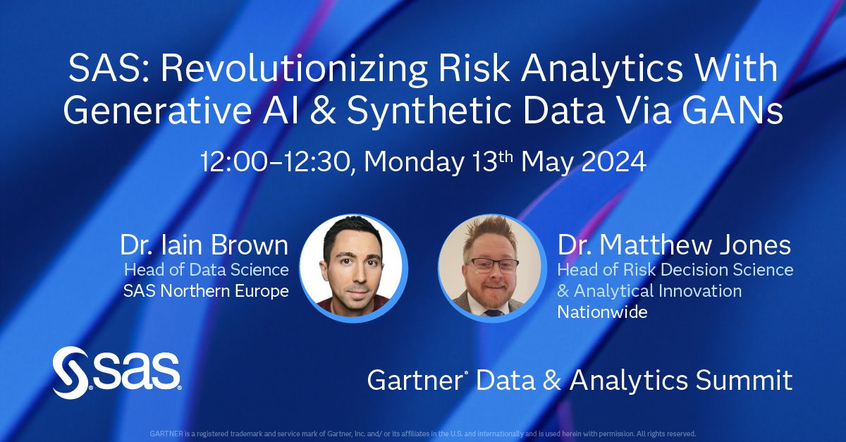 SAS on LinkedIn: #genai #risk #analytics SAS on LinkedIn: #genai #risk #analytics