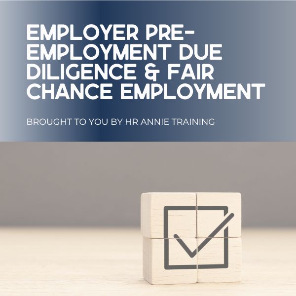 True Calling Recruitment on LinkedIn: Employer Pre-Employment Due ... True Calling Recruitment on LinkedIn: Employer Pre-Employment Due ...