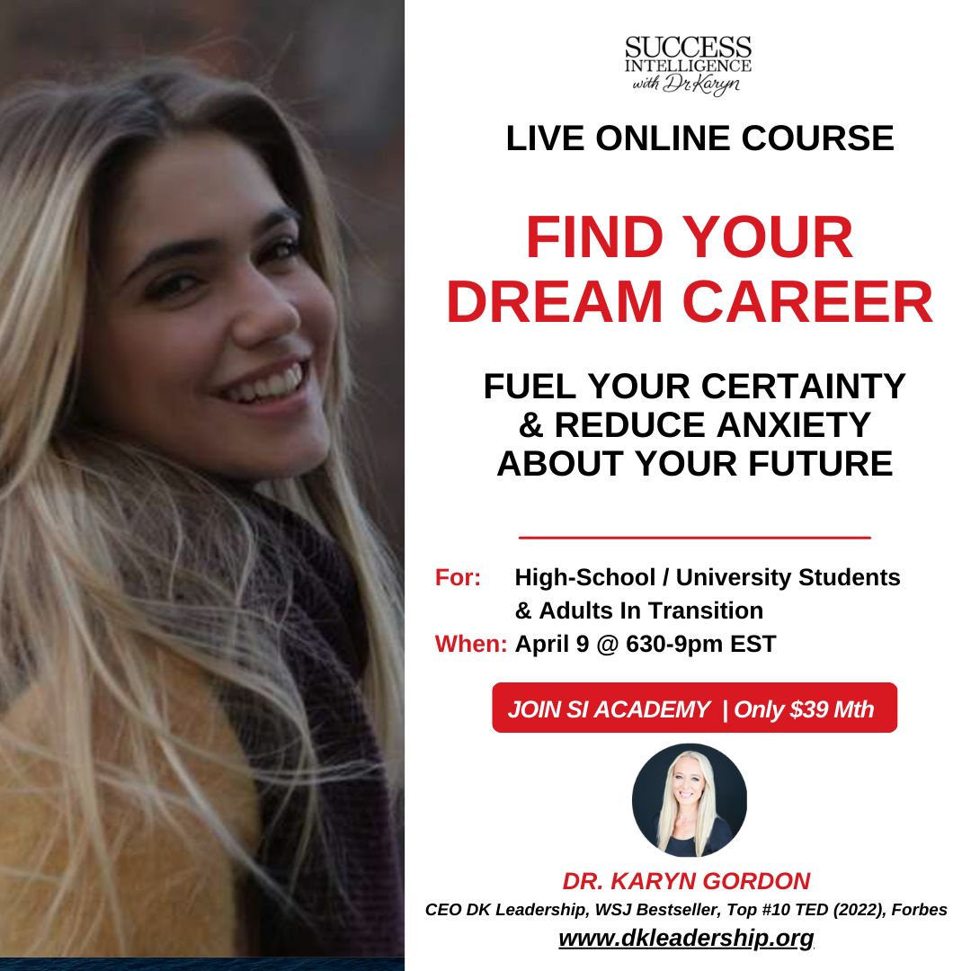 Dr. Karyn Gordon on LinkedIn: Uncertain About Your Career Path? Too ... Dr. Karyn Gordon on LinkedIn: Uncertain About Your Career Path? Too ...