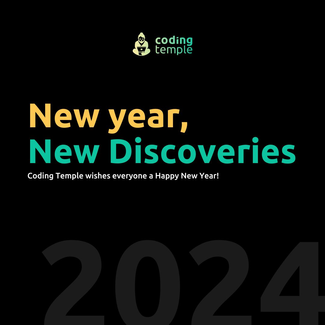 Coding Temple on LinkedIn: #codingtemple #happynewyear #coding # ... Coding Temple on LinkedIn: #codingtemple #happynewyear #coding # ...
