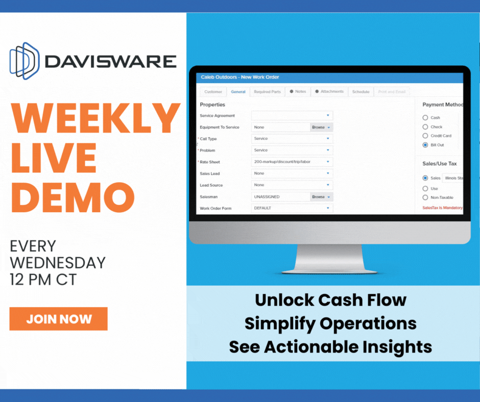 Davisware on LinkedIn: #leadthefield #daviswaresolutions #livedemo Davisware on LinkedIn: #leadthefield #daviswaresolutions #livedemo