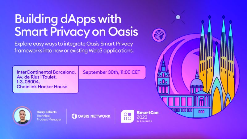 Oasis Network on LinkedIn: #smartcon2023 Oasis Network on LinkedIn: #smartcon2023