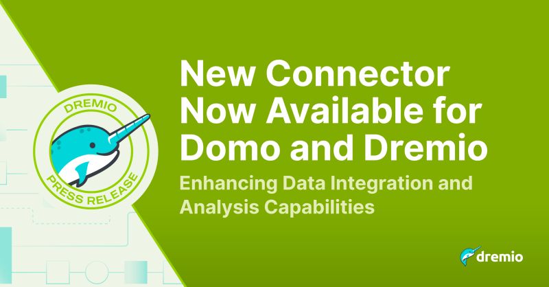 Dremio on LinkedIn: Dremio and Domo Announce New Integration to Expand ... Dremio on LinkedIn: Dremio and Domo Announce New Integration to Expand ...