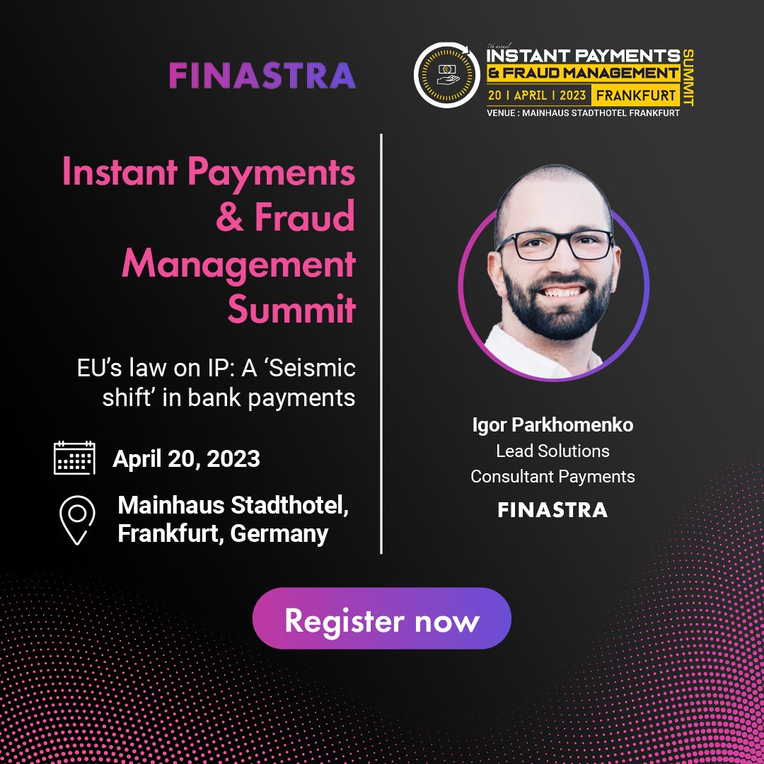 Elhaitem Arrama on LinkedIn: Instant Payments & Fraud Management Summit Elhaitem Arrama on LinkedIn: Instant Payments & Fraud Management Summit