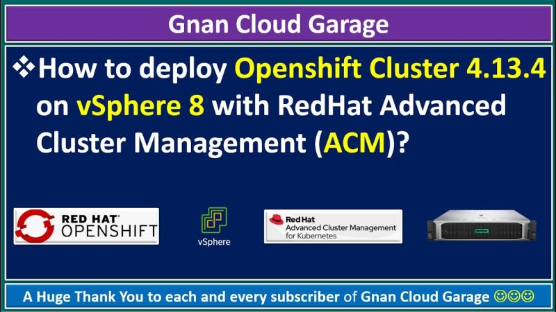 Gnana Kumar Bitra on LinkedIn: How to deploy Openshift Cluster 4.13.4 ... Gnana Kumar Bitra on LinkedIn: How to deploy Openshift Cluster 4.13.4 ...
