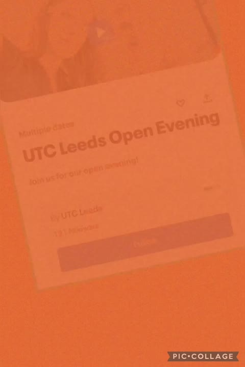 UTC Leeds on LinkedIn: 🎉 Great news! Our Open Evening tickets have sold ... UTC Leeds on LinkedIn: 🎉 Great news! Our Open Evening tickets have sold ...
