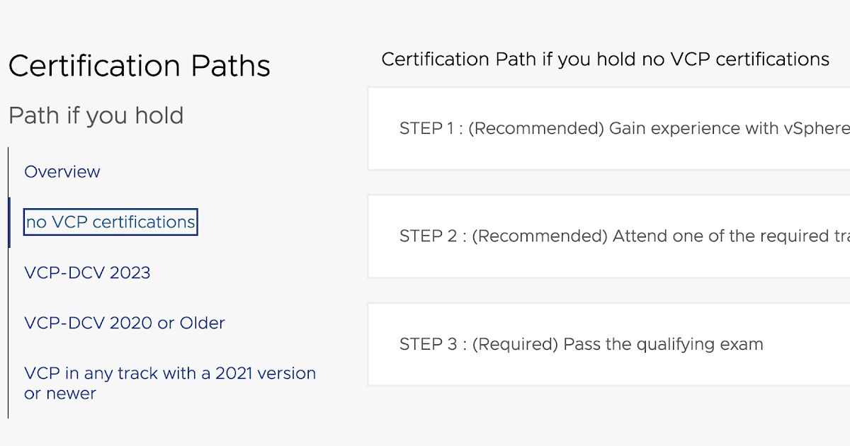 Gnana Kumar Bitra on LinkedIn: VMware Certifications Updates Gnana Kumar Bitra on LinkedIn: VMware Certifications Updates