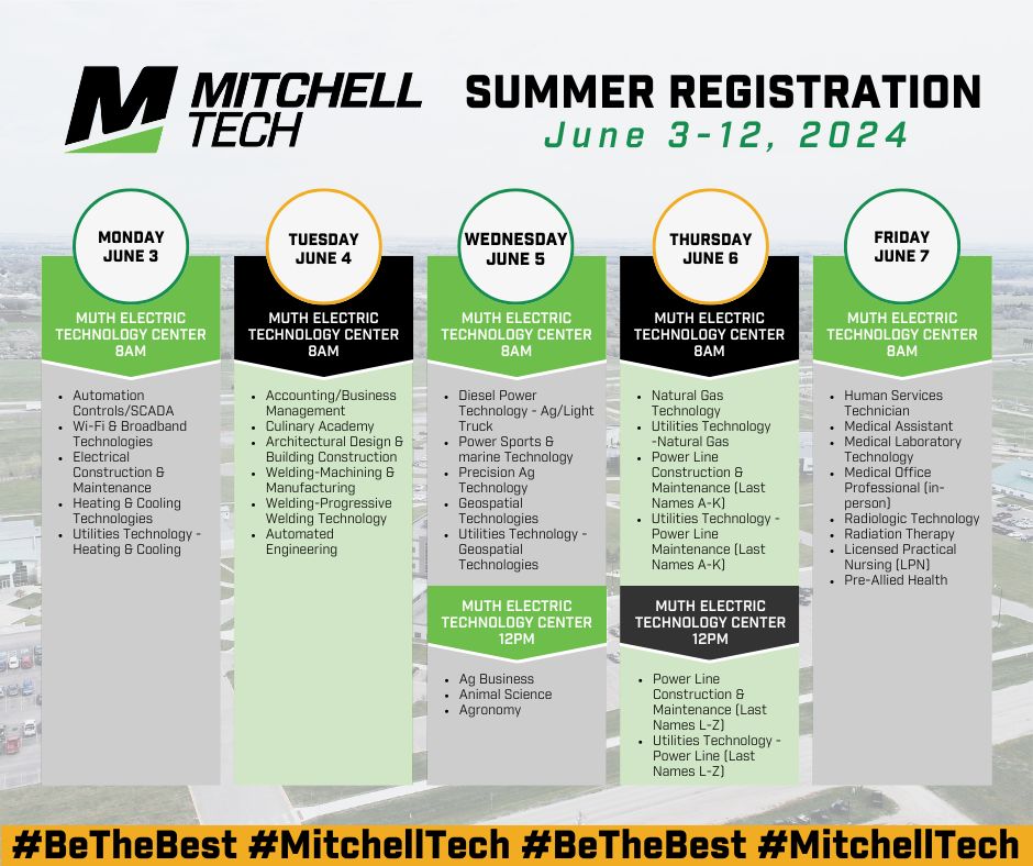 Mitchell Technical College on LinkedIn: #mitchelltech #bethebest Mitchell Technical College on LinkedIn: #mitchelltech #bethebest