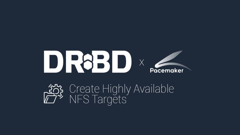 LINBIT on LinkedIn: Highly Available NFS Exports with DRBD and Pacemaker LINBIT on LinkedIn: Highly Available NFS Exports with DRBD and Pacemaker
