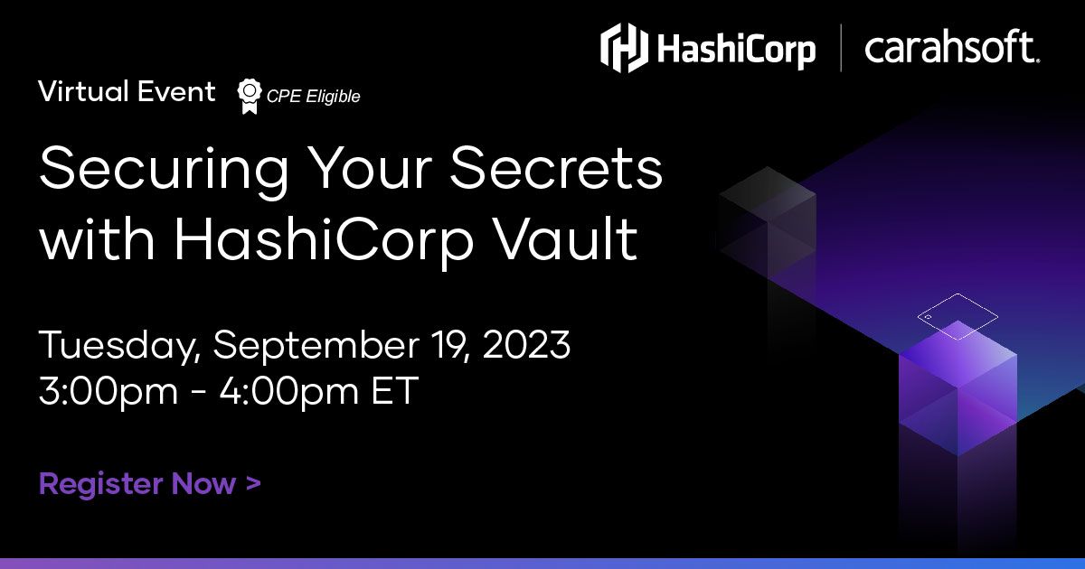 HashiCorp on LinkedIn: Securing Your Secrets with HashiCorp Vault HashiCorp on LinkedIn: Securing Your Secrets with HashiCorp Vault