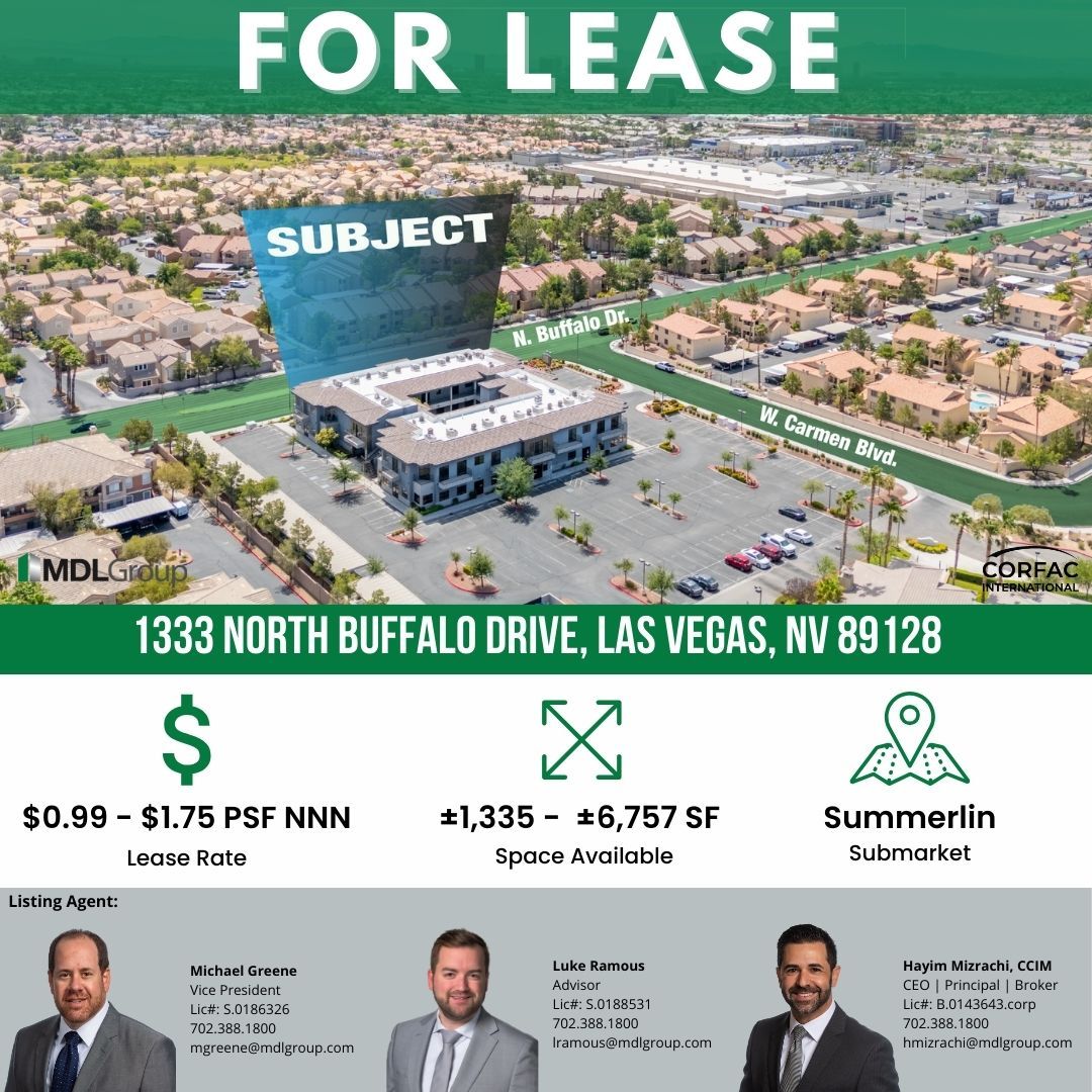 MDL Group on LinkedIn: #lease #mdlgroup #corfac #summerlin MDL Group on LinkedIn: #lease #mdlgroup #corfac #summerlin