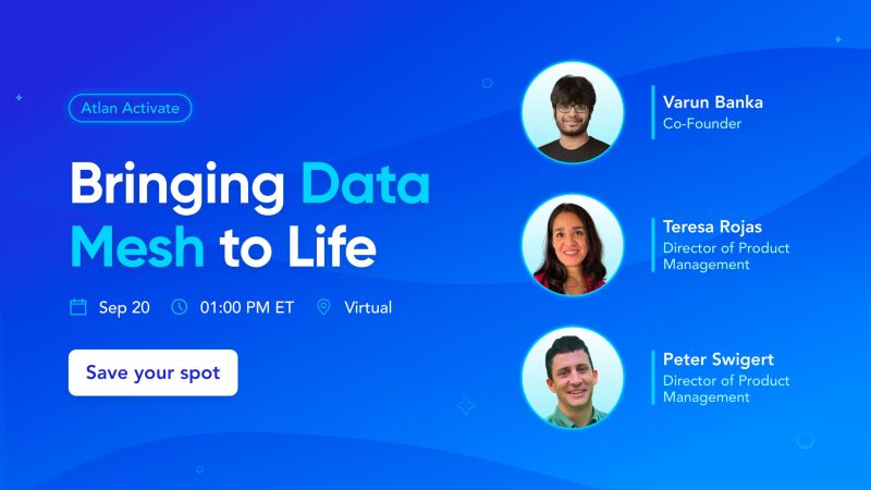 Juhaina Javed on LinkedIn: Atlan Activate: Bringing Data Mesh to Life Juhaina Javed on LinkedIn: Atlan Activate: Bringing Data Mesh to Life