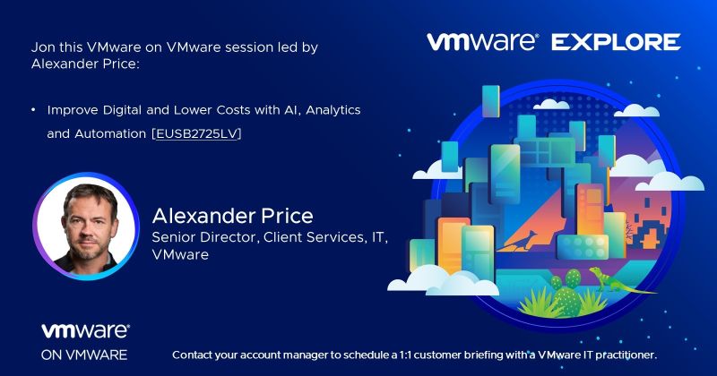 Le Ron Carlton on LinkedIn: VMware on VMware session Led by Alexander Price Le Ron Carlton on LinkedIn: VMware on VMware session Led by Alexander Price