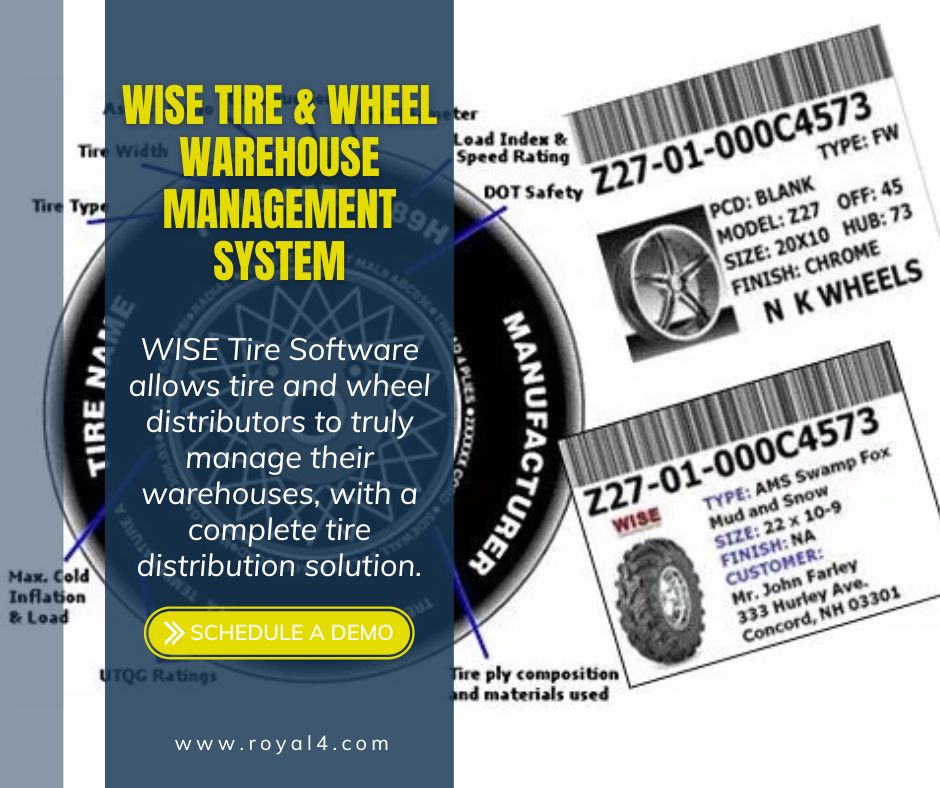 Royal 4 Systems on LinkedIn: Tire Software and Warehouse Manager System ... Royal 4 Systems on LinkedIn: Tire Software and Warehouse Manager System ...