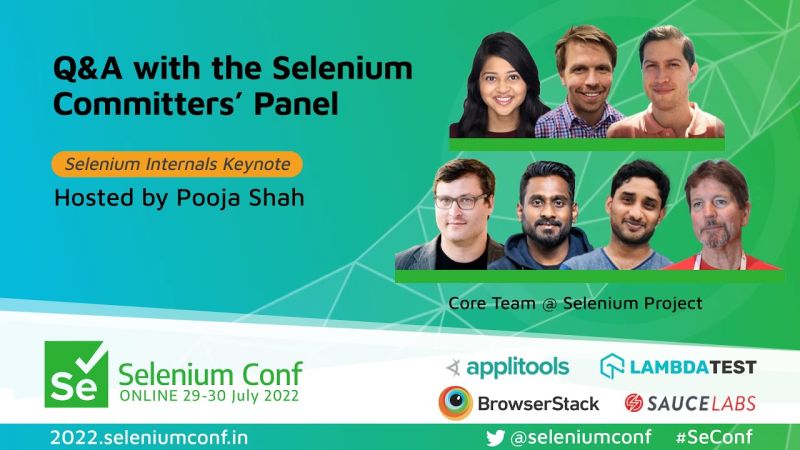 Selenium Conference (India) on LinkedIn: Q & A with the Selenium ... Selenium Conference (India) on LinkedIn: Q & A with the Selenium ...