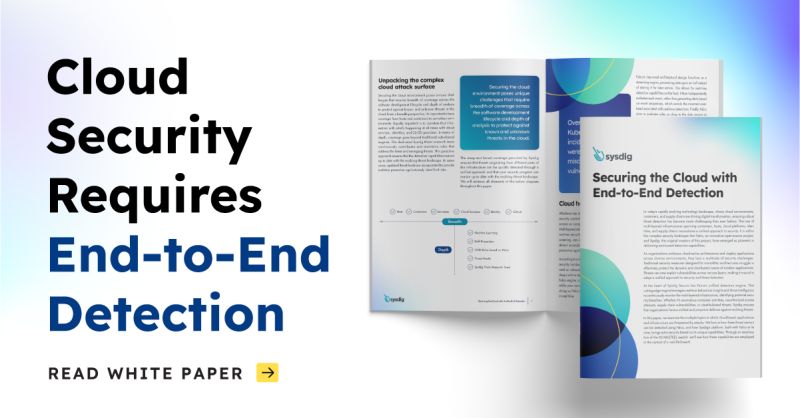 Erik Bartelucci on LinkedIn: WHITEPAPER. Securing the Cloud with End-to ... Erik Bartelucci on LinkedIn: WHITEPAPER. Securing the Cloud with End-to ...