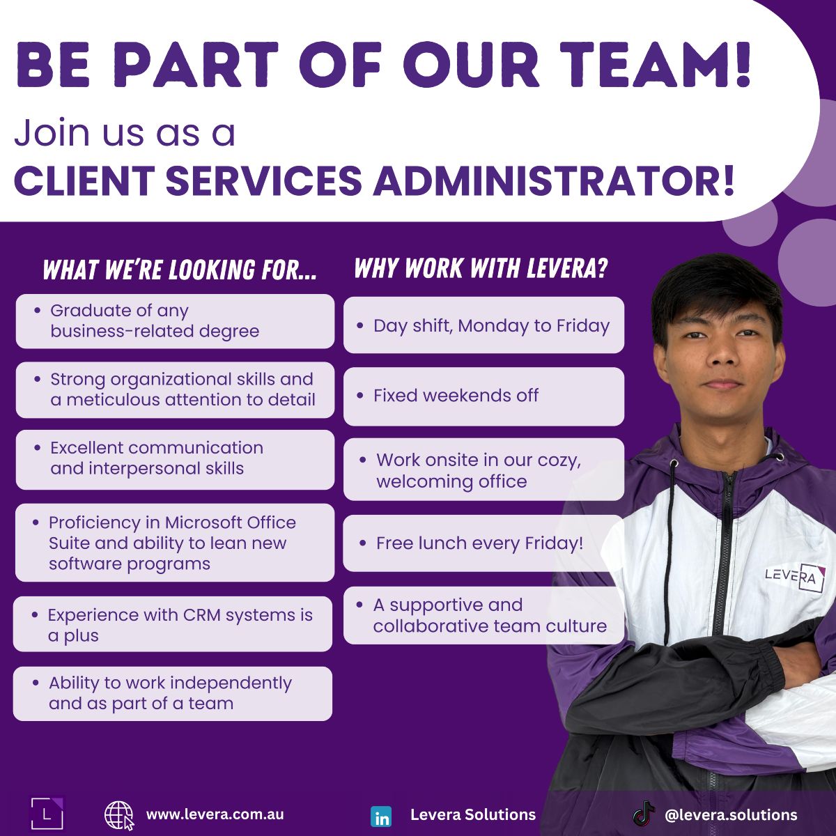 Levera Solutions on LinkedIn: #twmtdw #levera #philippines #applynow # ... Levera Solutions on LinkedIn: #twmtdw #levera #philippines #applynow # ...