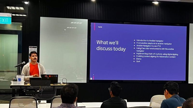 Gineesh Madapparambath on LinkedIn: Ansible Meetup May 2023 - Ansible ... Gineesh Madapparambath on LinkedIn: Ansible Meetup May 2023 - Ansible ...