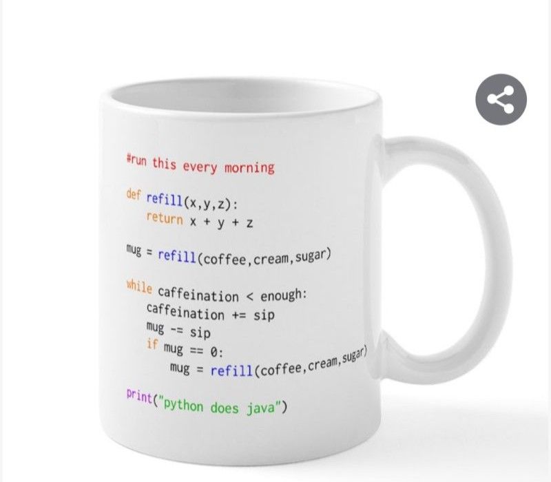 Hackmakers on LinkedIn: #python #coffee #programmerhumor #meme #funny # ... Hackmakers on LinkedIn: #python #coffee #programmerhumor #meme #funny # ...