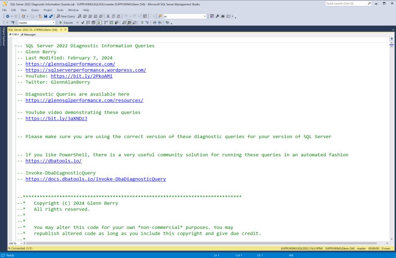 Anil Mahadev on LinkedIn: SQL Server Diagnostic Information Queries for ... Anil Mahadev on LinkedIn: SQL Server Diagnostic Information Queries for ...
