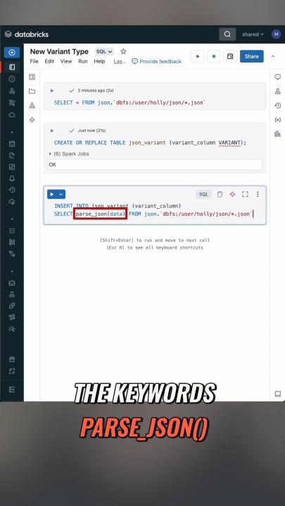 Barun Sharma on LinkedIn: Databricks introduces Variant Data Type for ... Barun Sharma on LinkedIn: Databricks introduces Variant Data Type for ...