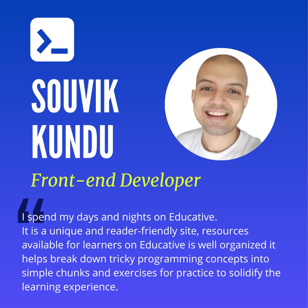 Educative on LinkedIn: #educativelearners #learntocode #softwarengineers Educative on LinkedIn: #educativelearners #learntocode #softwarengineers