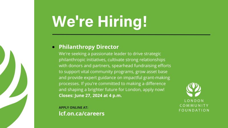 Mark Berry, CFP, FCSI on LinkedIn: Careers — London Community Foundation Mark Berry, CFP, FCSI on LinkedIn: Careers — London Community Foundation