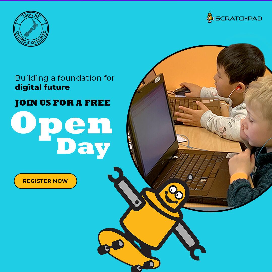 SCRATCHPAD NZ on LinkedIn: #openday #codingforkids #coding #learntocode ... SCRATCHPAD NZ on LinkedIn: #openday #codingforkids #coding #learntocode ...