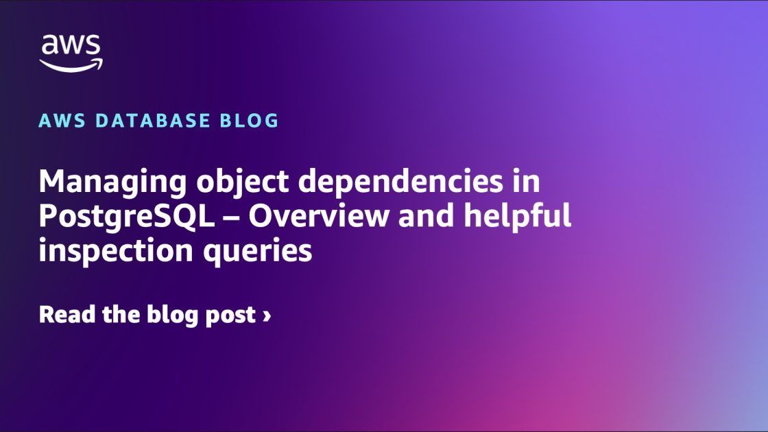 Danilo Poccia on LinkedIn: #aws #database #sql Danilo Poccia on LinkedIn: #aws #database #sql