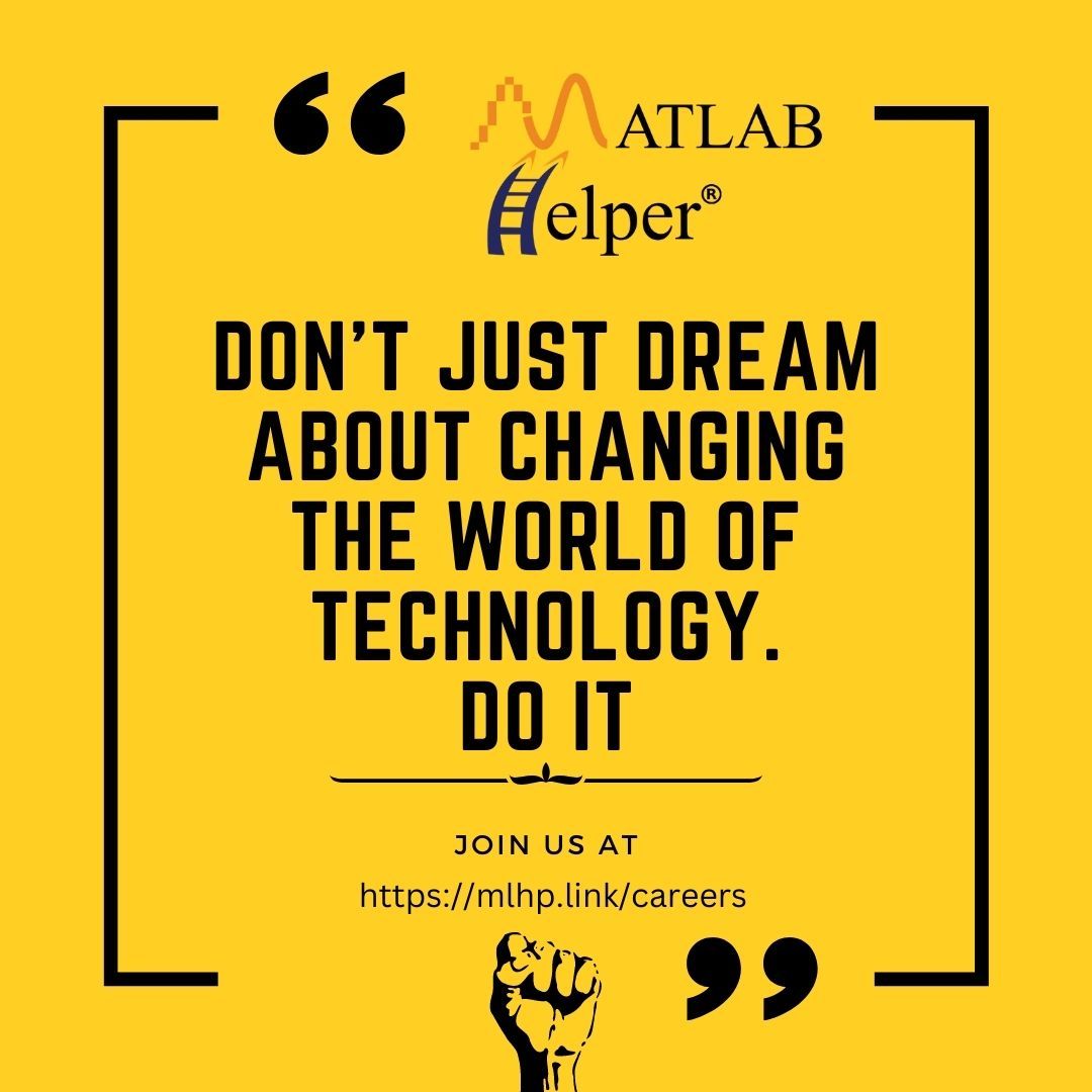 MATLAB Helper ® on LinkedIn: #career #matlab #job #internship MATLAB Helper ® on LinkedIn: #career #matlab #job #internship