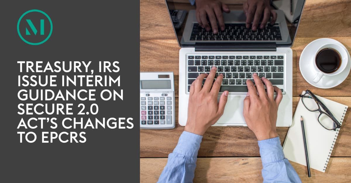 Diane Morgenthaler on LinkedIn: Treasury, IRS Issue Interim Guidance on ... Diane Morgenthaler on LinkedIn: Treasury, IRS Issue Interim Guidance on ...