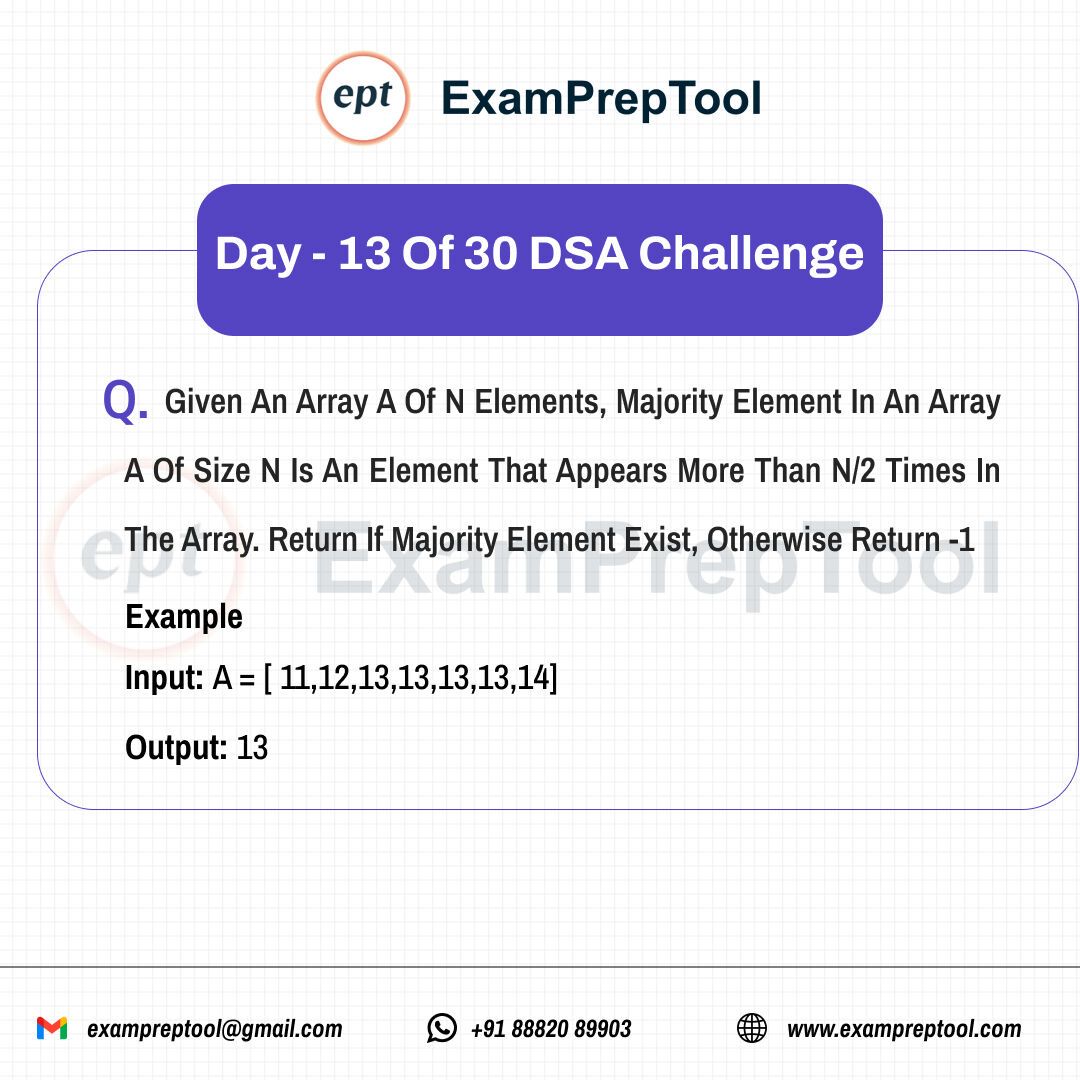 ExamPrepTool on LinkedIn: #3daysdsachallenge #ept #dsa #datastructures ... ExamPrepTool on LinkedIn: #3daysdsachallenge #ept #dsa #datastructures ...