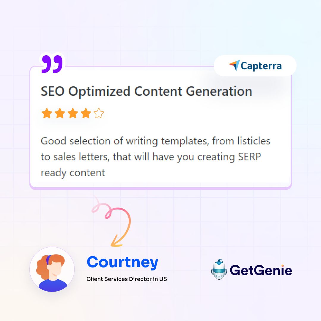 GetGenie on LinkedIn: #getgenie #ai #reviews #thankyou GetGenie on LinkedIn: #getgenie #ai #reviews #thankyou