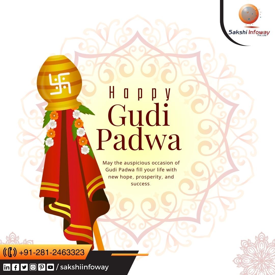 Sakshi Infoway Pvt. Ltd. on LinkedIn: #sakshiinfoway #gudipadwa Sakshi Infoway Pvt. Ltd. on LinkedIn: #sakshiinfoway #gudipadwa