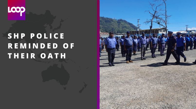 Loop PNG on LinkedIn: SHP police reminded of their oath | Loop PNG Loop PNG on LinkedIn: SHP police reminded of their oath | Loop PNG