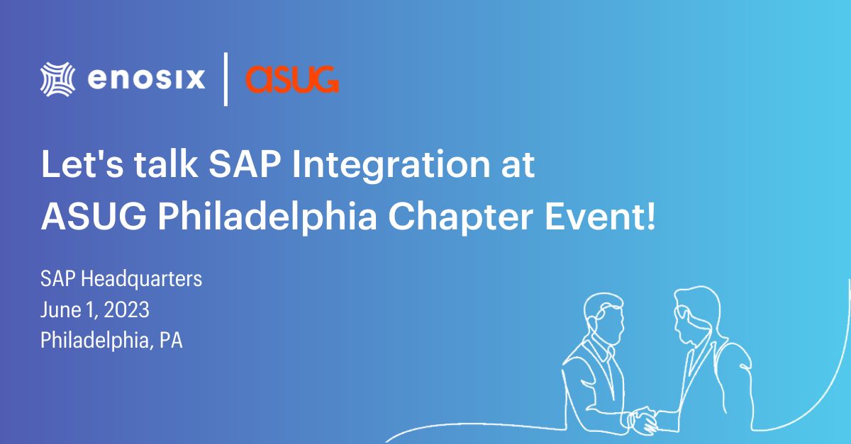 enosix on LinkedIn: #sapintegration enosix on LinkedIn: #sapintegration