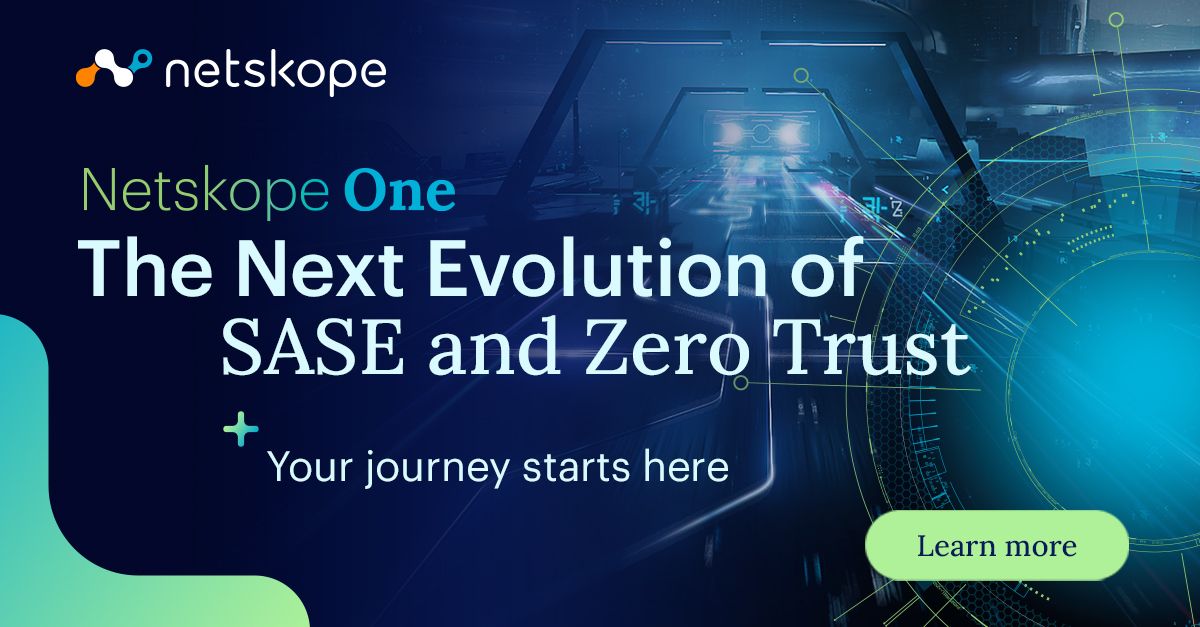 Jan Lundberg on LinkedIn: Netskope One - Cloud-native Converged ... Jan Lundberg on LinkedIn: Netskope One - Cloud-native Converged ...