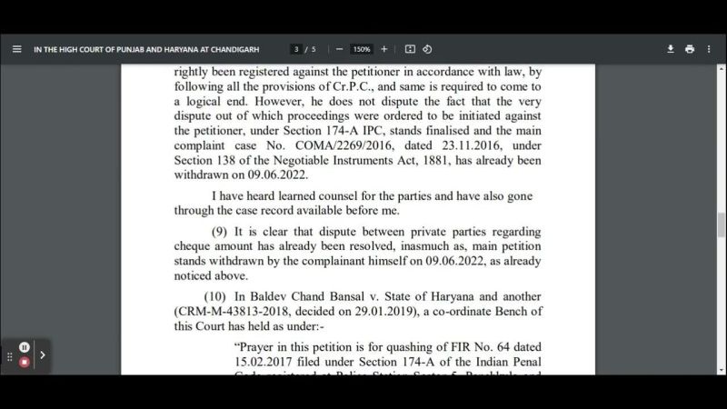 LegalSeva on LinkedIn: FIR Quashing Cheque Bounce High Court Chandigarh LegalSeva on LinkedIn: FIR Quashing Cheque Bounce High Court Chandigarh