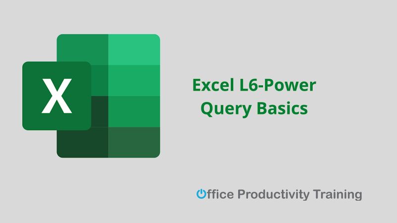 Gina Niebrugge on LinkedIn: Excel L6-Power Query Basics Gina Niebrugge on LinkedIn: Excel L6-Power Query Basics