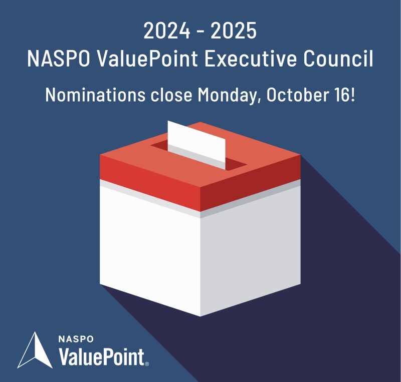 Jaime Schorr on LinkedIn: NASPO ValuePoint Executive Council Nomination ... Jaime Schorr on LinkedIn: NASPO ValuePoint Executive Council Nomination ...