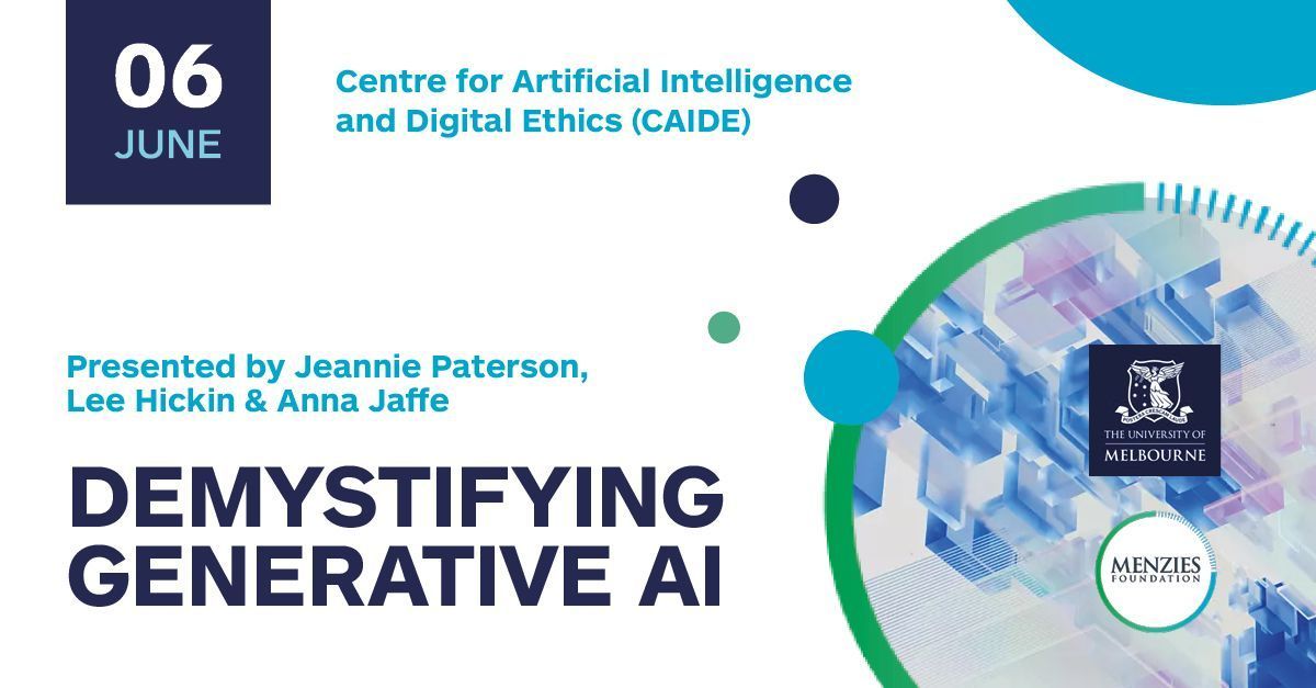 Menzies Foundation on LinkedIn: Demystifying Generative AI Menzies Foundation on LinkedIn: Demystifying Generative AI