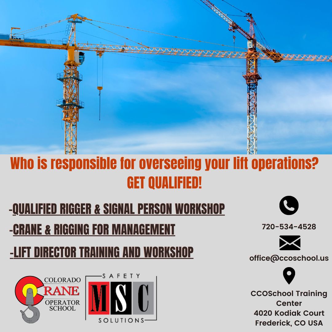 Colorado Crane Operators School on LinkedIn: #colorado # ... Colorado Crane Operators School on LinkedIn: #colorado # ...