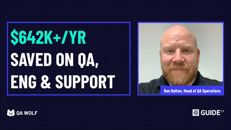QA Wolf - 80% Test Coverage in 4 Months on LinkedIn: After QA Wolf ... QA Wolf - 80% Test Coverage in 4 Months on LinkedIn: After QA Wolf ...