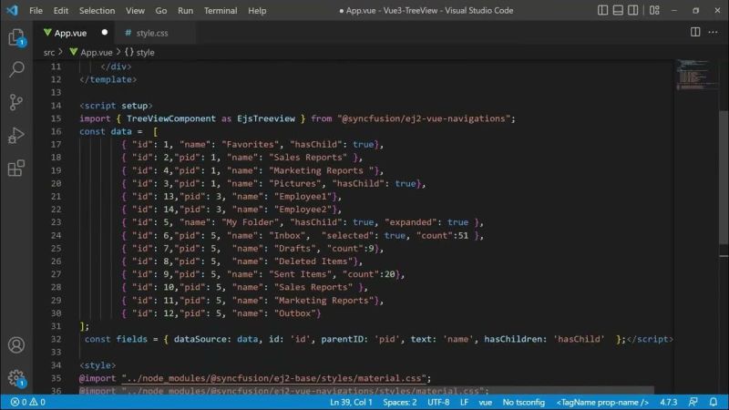 Syncfusion on LinkedIn: How to Customize the Vue TreeView Component Syncfusion on LinkedIn: How to Customize the Vue TreeView Component