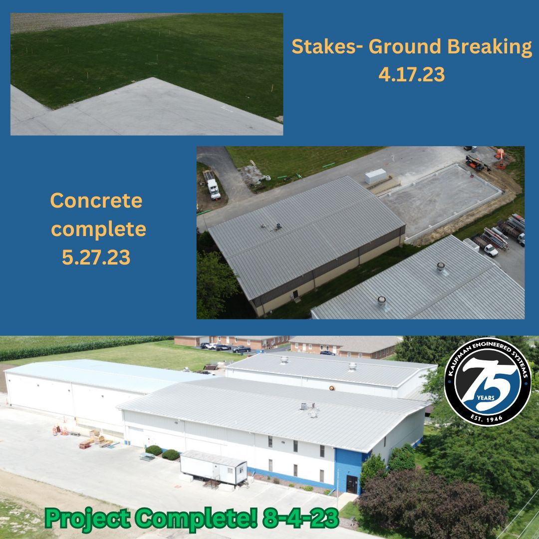 Kaufman Engineered Systems on LinkedIn: Kaufman decided to expand our ... Kaufman Engineered Systems on LinkedIn: Kaufman decided to expand our ...