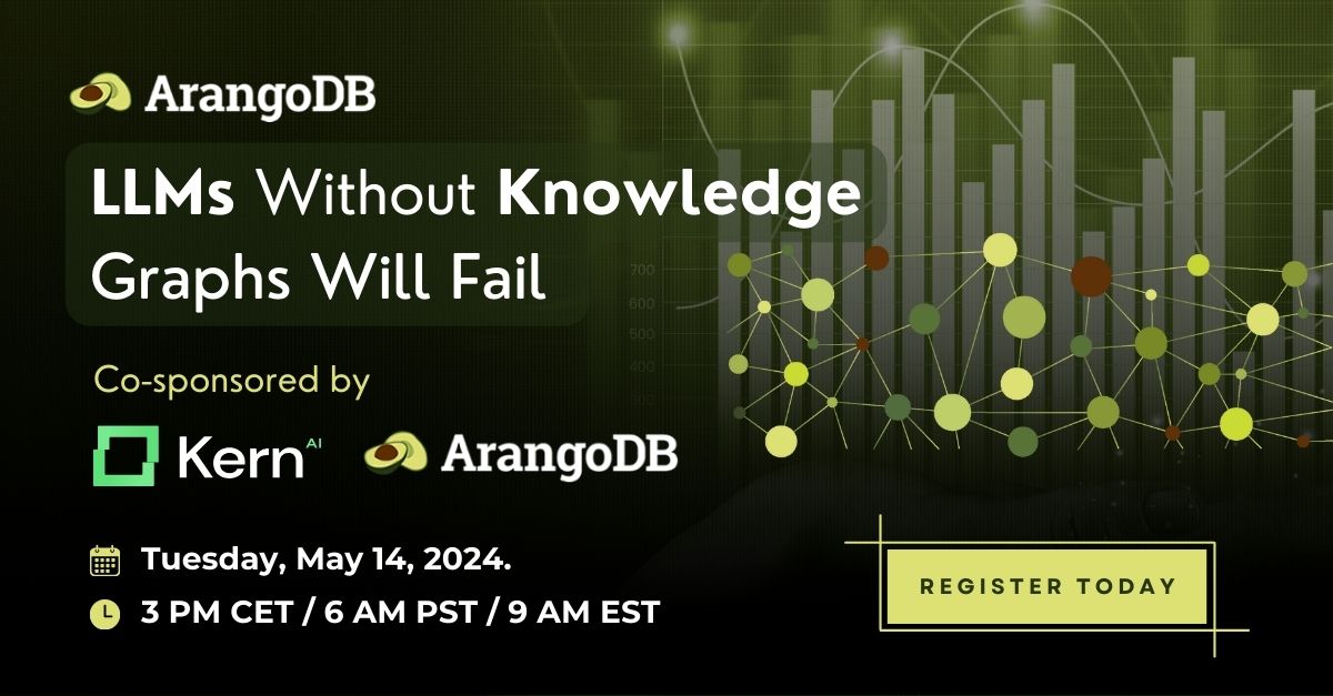 Webinar on Knowledge Graphs for Data Analytics | ArangoDB posted on the ... Webinar on Knowledge Graphs for Data Analytics | ArangoDB posted on the ...