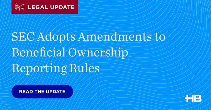 Michael Cosby on LinkedIn: Legal Update | SEC Adopts Amendments to ... Michael Cosby on LinkedIn: Legal Update | SEC Adopts Amendments to ...