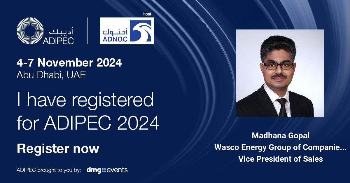 Madhana Gopal on LinkedIn: ADIPEC 2024 Madhana Gopal on LinkedIn: ADIPEC 2024