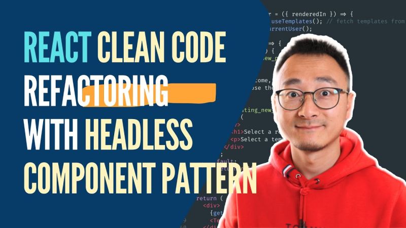Juntao Qiu on LinkedIn: React Clean Code - Implementing Headless ... Juntao Qiu on LinkedIn: React Clean Code - Implementing Headless ...